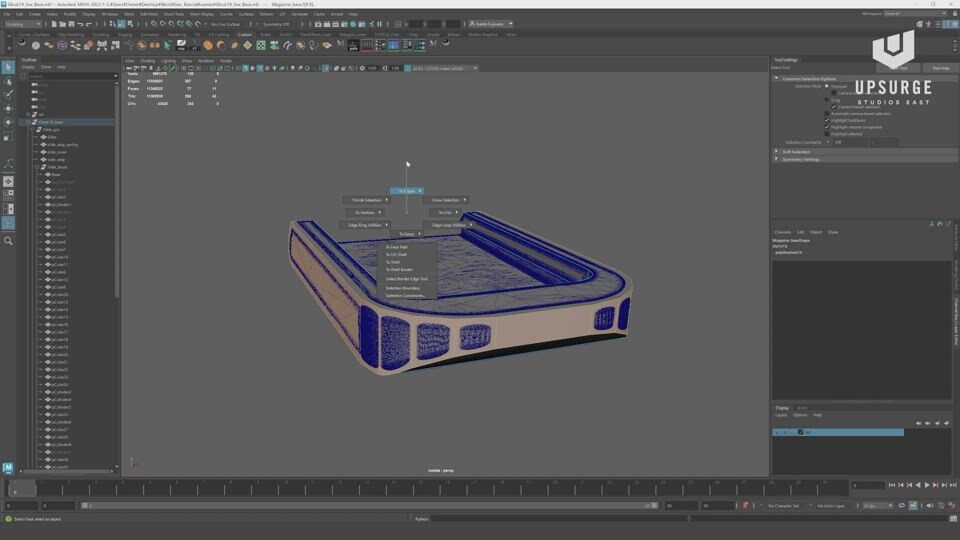 【Maya】ローポリの作成 | CGWORLD ONLINE ACADEMY