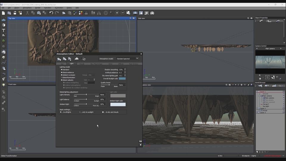 ジオラマ構成 | CGWORLD ONLINE ACADEMY