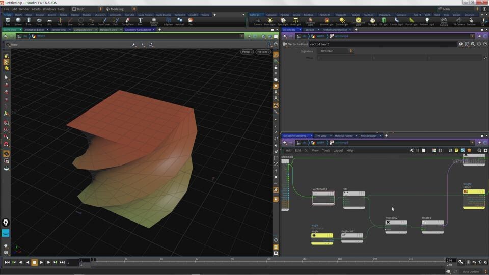 第31回：SOP&VOP実践編（5） ～SOPとVOPを使ってデフォーマーを作成しよう～ | CGWORLD ONLINE ACADEMY