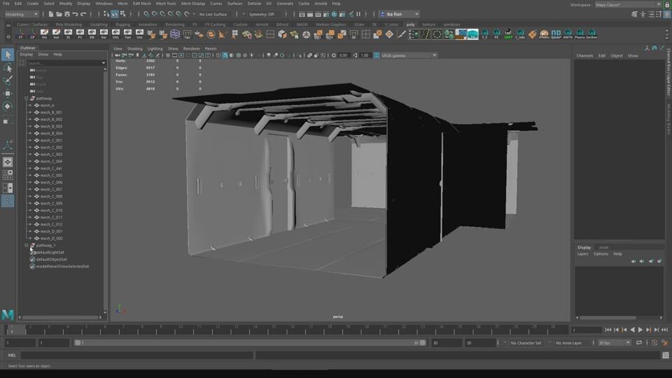 【Maya】モデル出力について | CGWORLD ONLINE ACADEMY