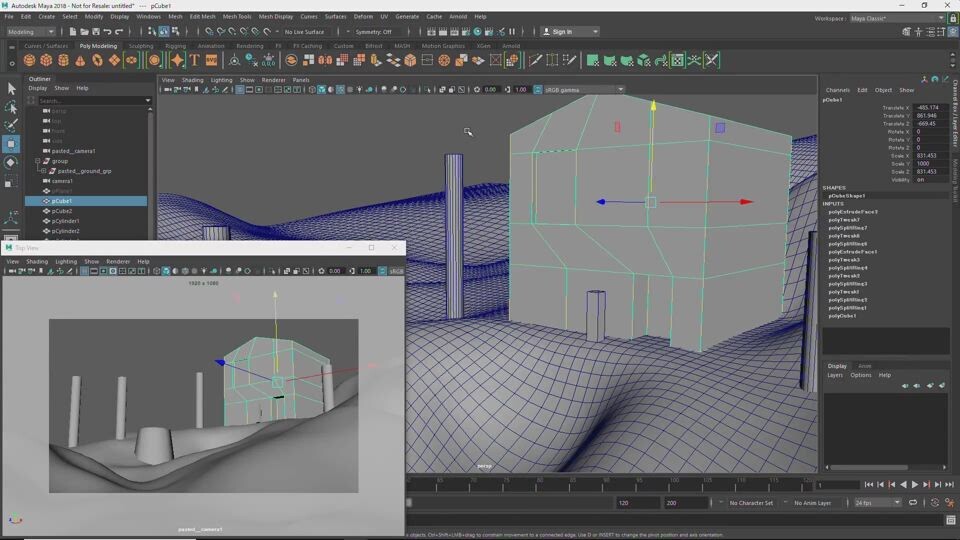 レイアウトの作成 | CGWORLD ONLINE ACADEMY
