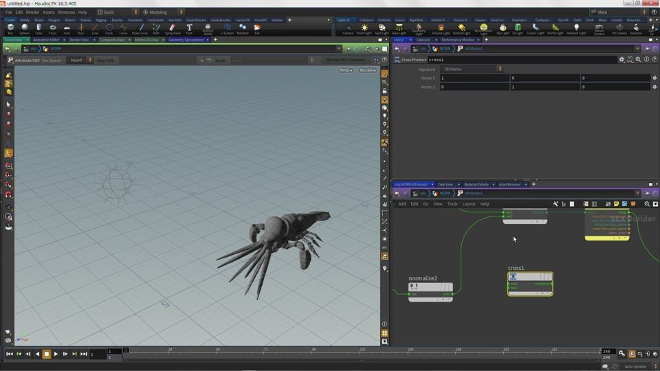 第22回：VOP基礎編（8） ～内積と外積のデータを使ってみよう！～ | CGWORLD ONLINE ACADEMY