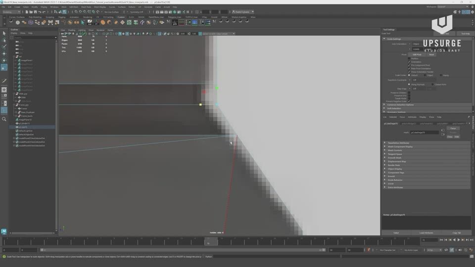 【Maya】内部パーツ：バレル | CGWORLD ONLINE ACADEMY
