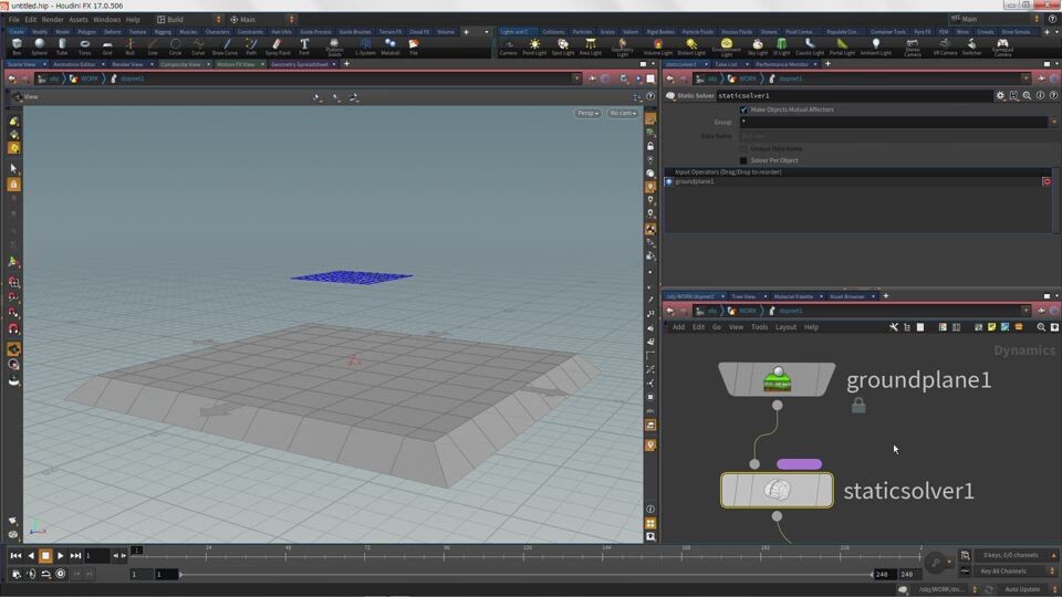 第45回：DOP・パーティクル基礎編（7） ～パーティクルの衝突を学ぼう～ | CGWORLD ONLINE ACADEMY